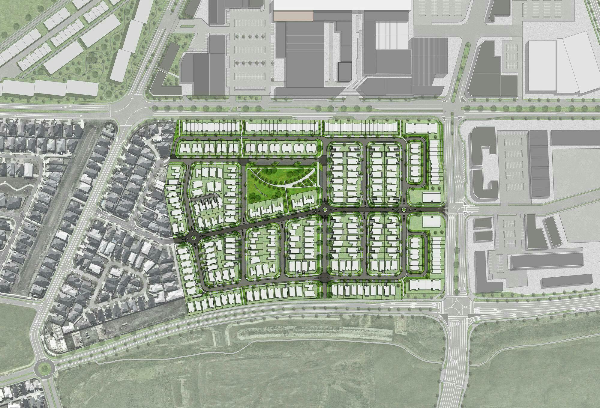 Master Plan Architect Plans The TOD Proposed Master Plan. (Source: